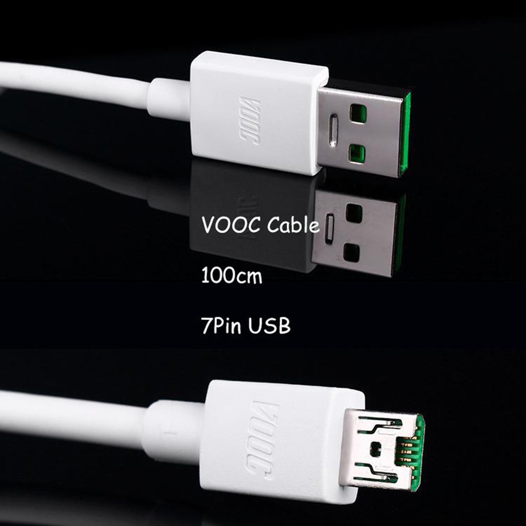 Jual Kabel Data OPPO VOOC Micro Fast Charging Original 100% | Shopee ...