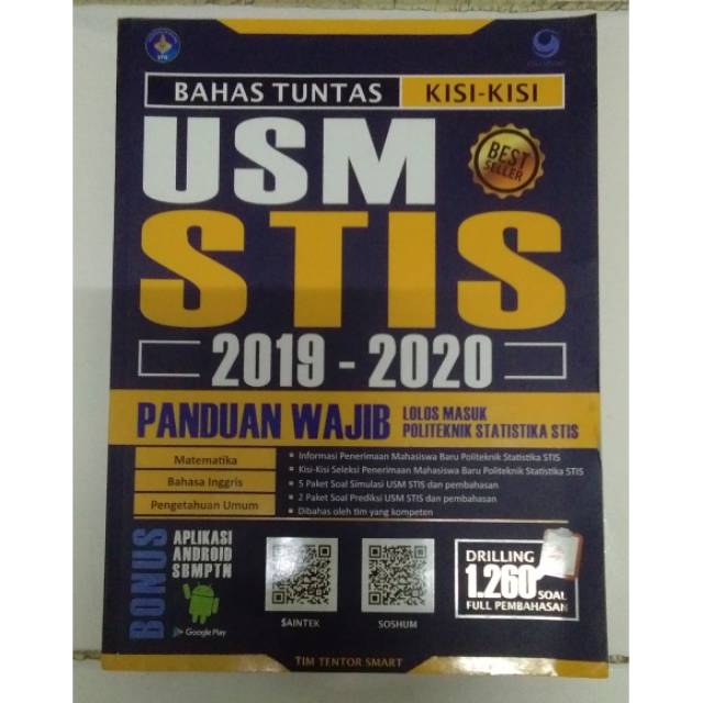 Jual BUKU BAHAS TUNTAS KISI KISI USM STIS 2019-2020 | Shopee Indonesia Jual BUKU BAHAS TUNTAS KISI KISI USM STIS 2019-2020 | Shopee Indonesia