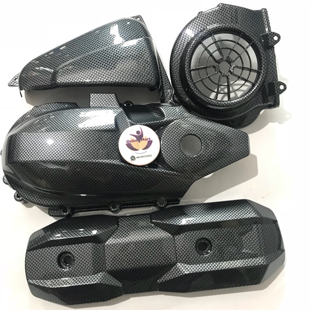 Jual cover tutup cvt 1paket karbon beat pop beat fi esp beat street ...