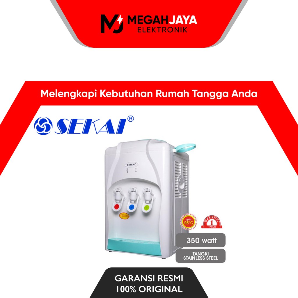 Jual [COD READY] SEKAI DISPENSER WD 333 / WD333 (NORMAL, COLD AND HOT) GARANSI RESMI | Shopee ...