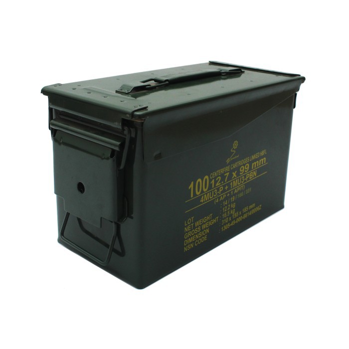 Jual ArmyShopSBY Box pindad tool army Kotak TNI peluru besi 30 x 15 x ...