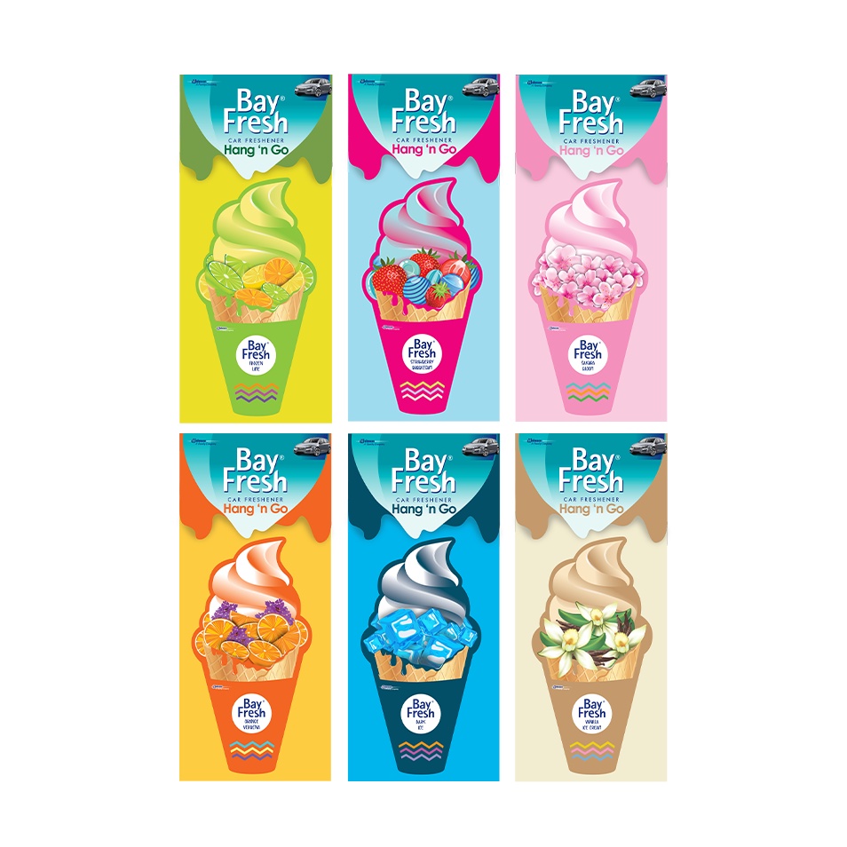 Jual Bayfresh Hang and Go Car Freshner ( 6 Varian ) | Shopee Indonesia