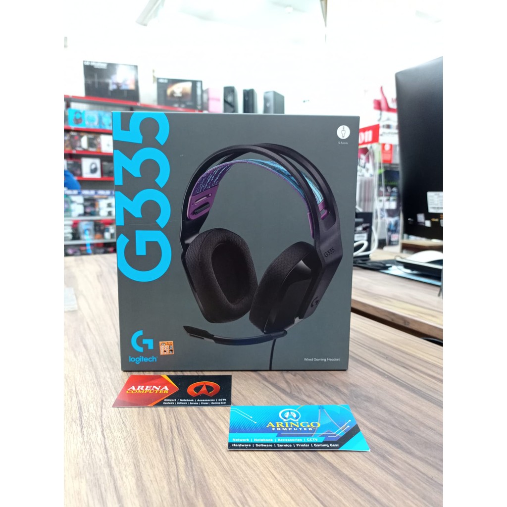 Jual Headset Logitech Gaming G335 7.1 Lightspeed Wired BlacK | Shopee ...