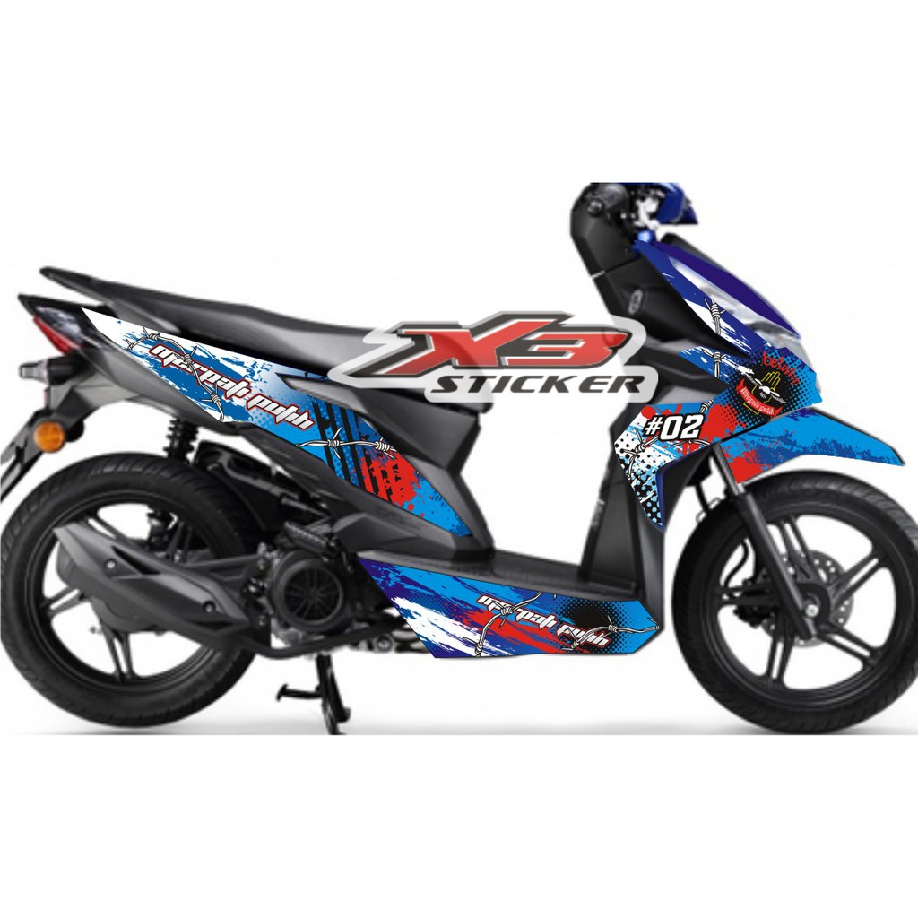 Jual Sticker Decal Beat fi Betako Fullwrap | Shopee Indonesia