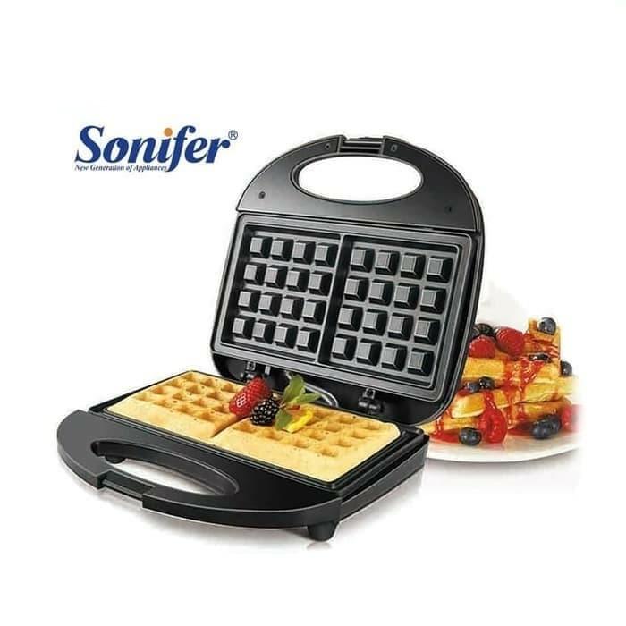 Jual Waffle | Waffle Maker Sonifer Sf-6043 Nonstick / Alat Pembuat ...
