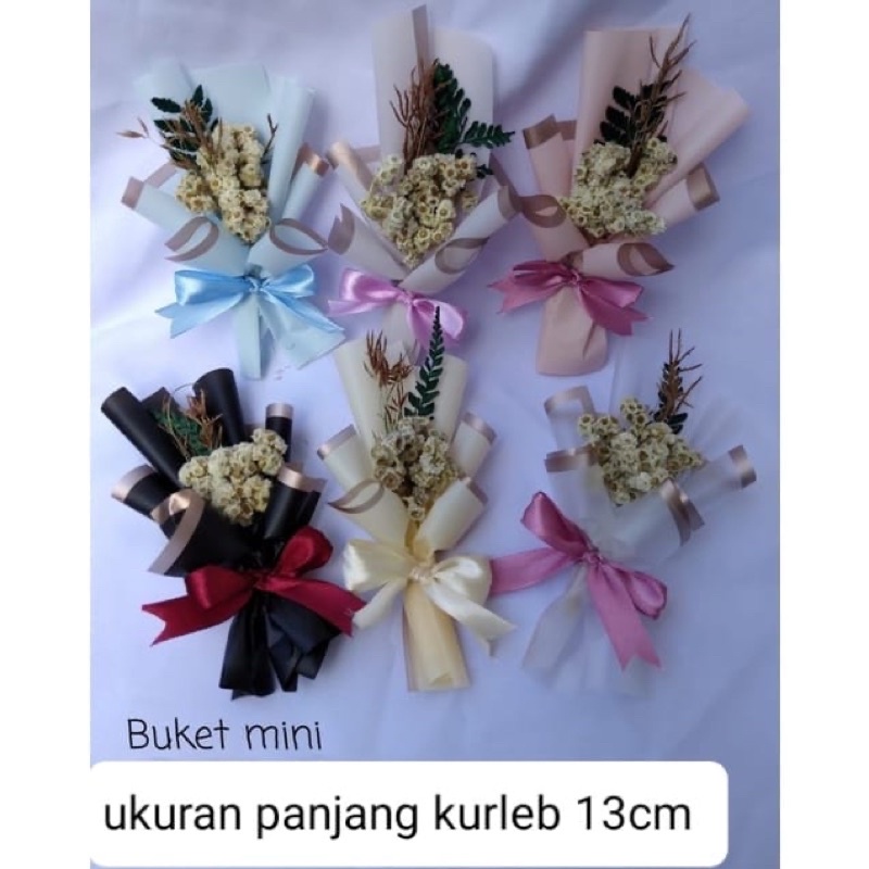 Jual Buket Mini Bunga Kering | Dried Flower | Shopee Indonesia