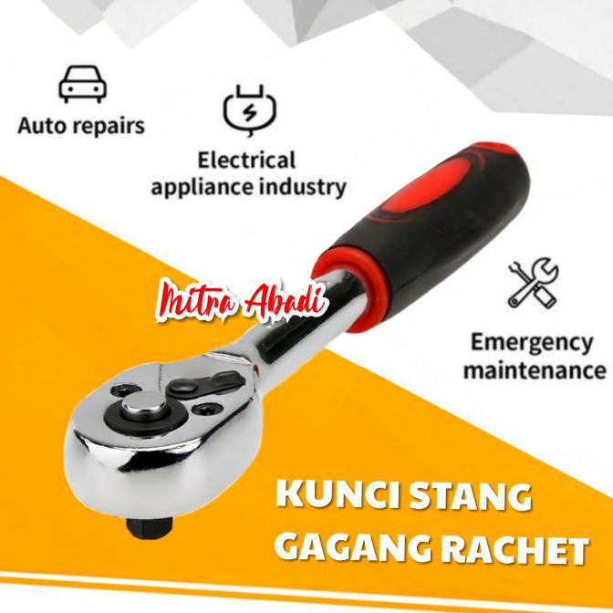 Jual Gagang Ratchet / Ratchet Kunci Stang Sok x 24 T / Wrench Torsi ...