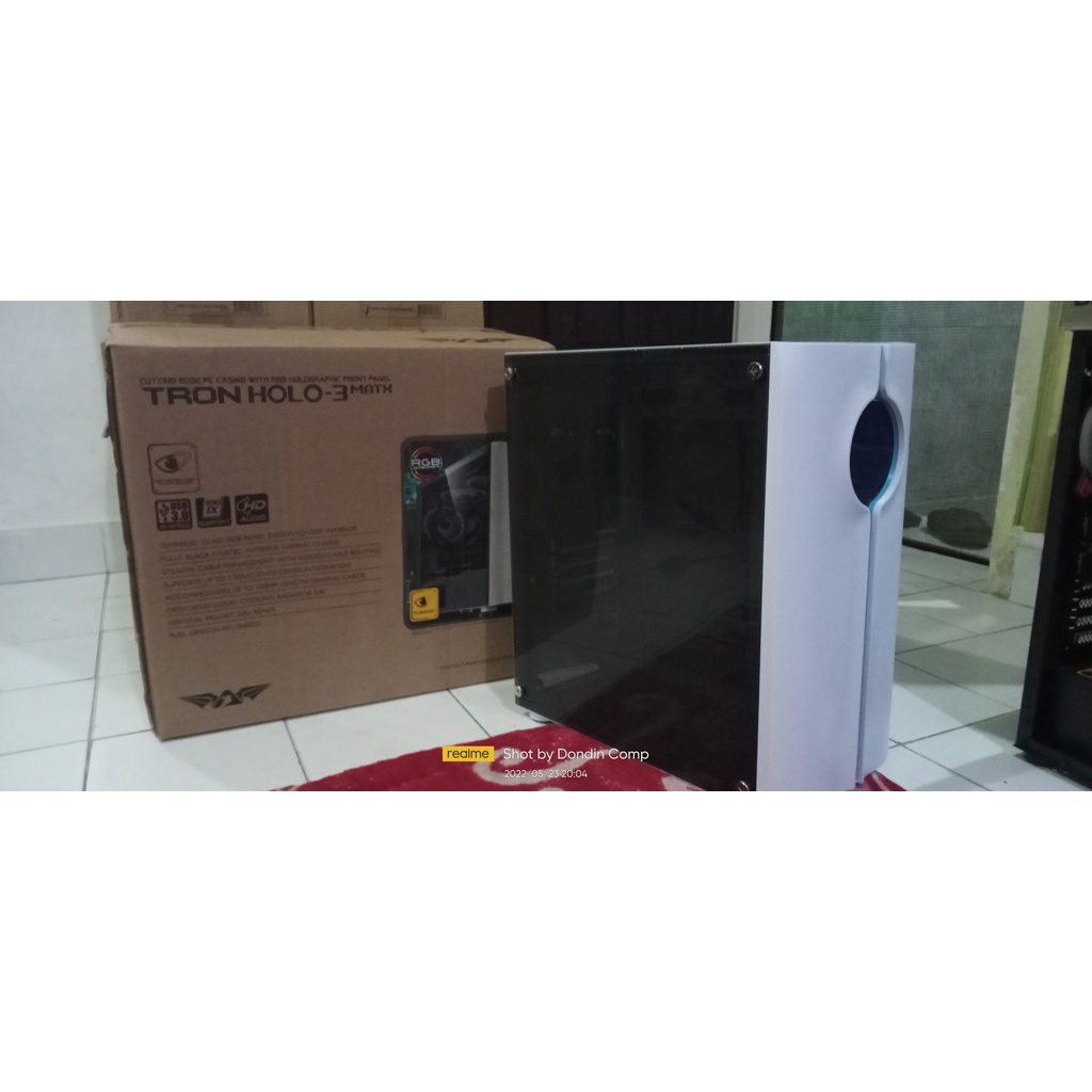 Jual Casing Armageddon Tron Holo-3 White Putih | Shopee Indonesia
