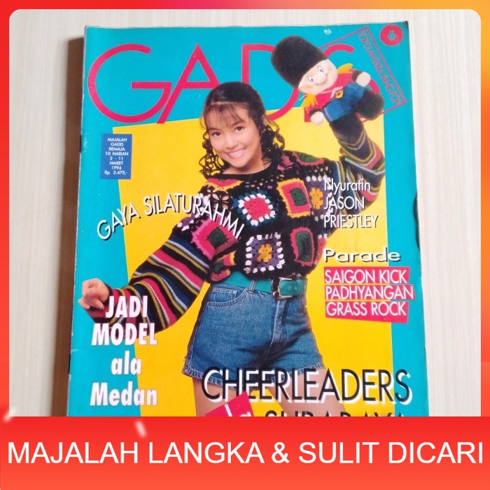 Jual Majalah GADIS No.6 Mar 1994 DEWISARI Langka | Shopee Indonesia