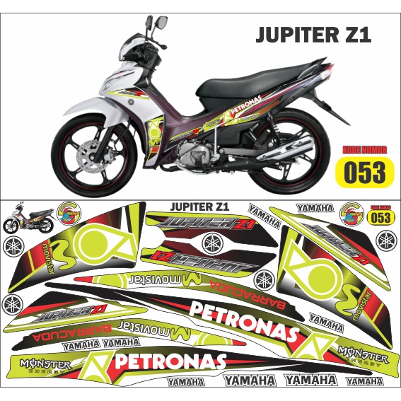 Jual striping jupiter z 1 / decal jupiter z1 / jupiter z robot ...