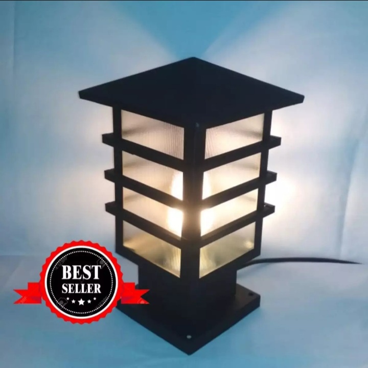 Jual Lampu Pilar Pagar Lampu Hias Taman PL011 -Teras Depan Rumah ...