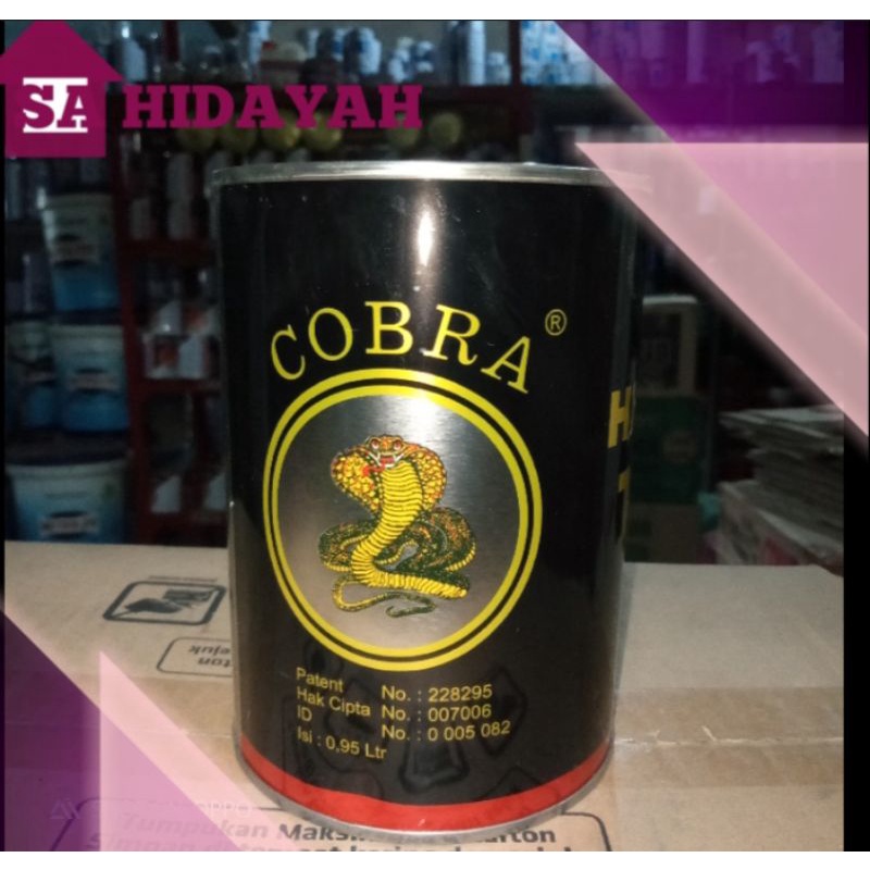 Jual THINNER TINER COBRA PENGENCER CAT PENGERING CAT ISI 1 LITER ...