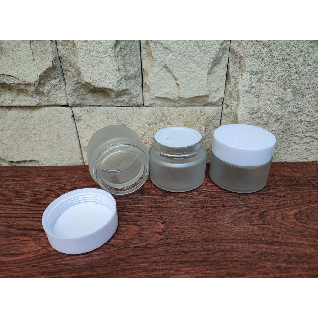 Jual Botol Kosmetik 100gram Pot Cream Wadah Krim 100ml Cosmetic Jar ...