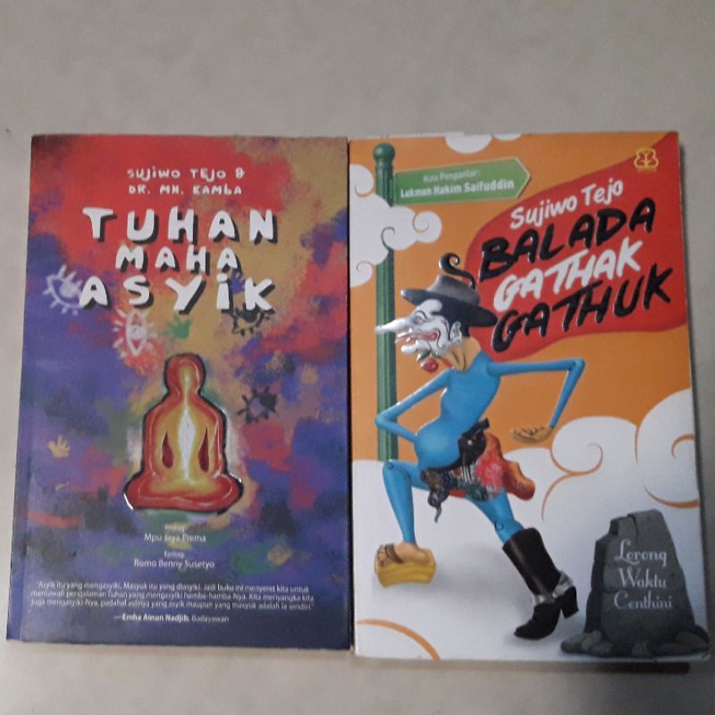 Jual Buku Original Sujiwo Tejo Tuhan Maha Asyik Balada Gathak