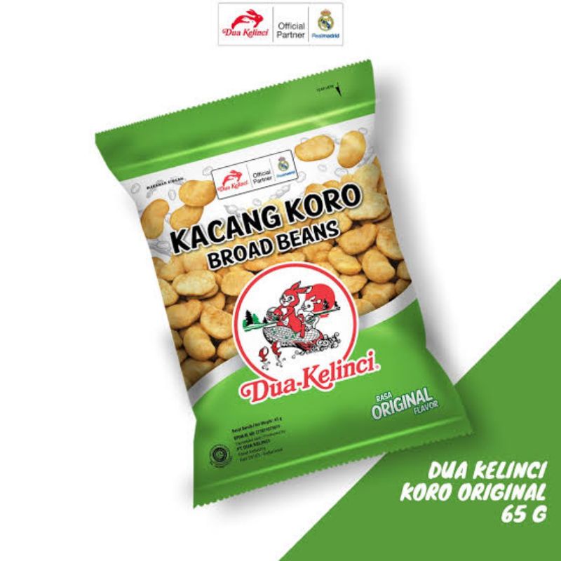 Jual Kacang Koro Original Dua Kelinci 60g | Shopee Indonesia