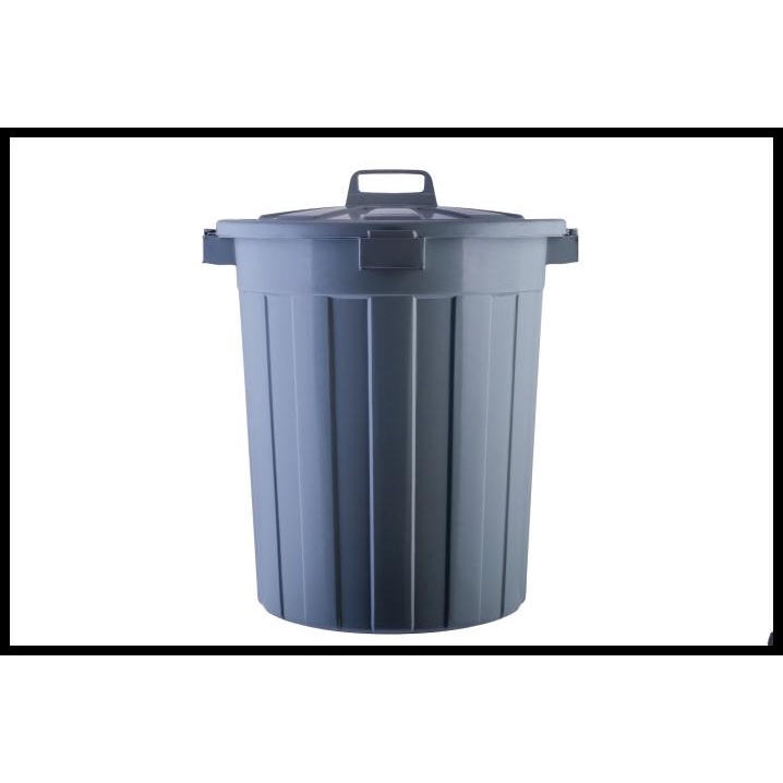 Jual Tong Air Plastik 80 Liter + Tutup Grey (Khusus Go Send) | Shopee ...