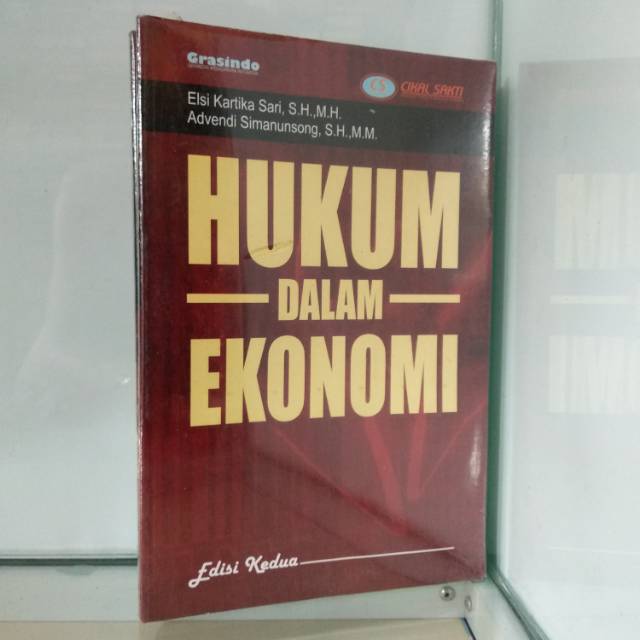 Jual HUKUM DALAM EKONOMI Edisi Kedua Elsi Kartika Sari SH MH | Shopee Indonesia