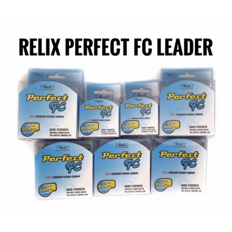Jual Senar Leader Relix Perfect Fc 100% Fluro Carbon | Shopee Indonesia