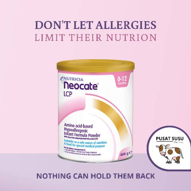 Jual Nutricia Neocate LCP Susu Formula [400 g/ 0-12 Bulan] / 400gr ...