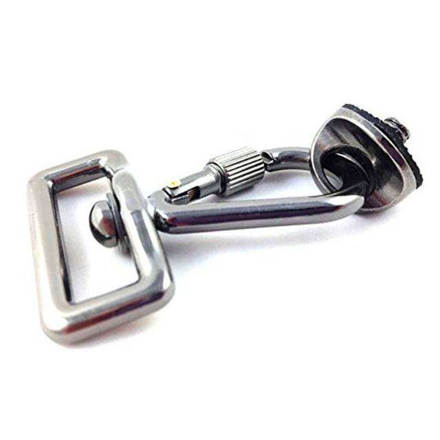Jual DSLR 1/4 Inch Screw Thread Adapter with Sling Hook Carabiner Quick ...