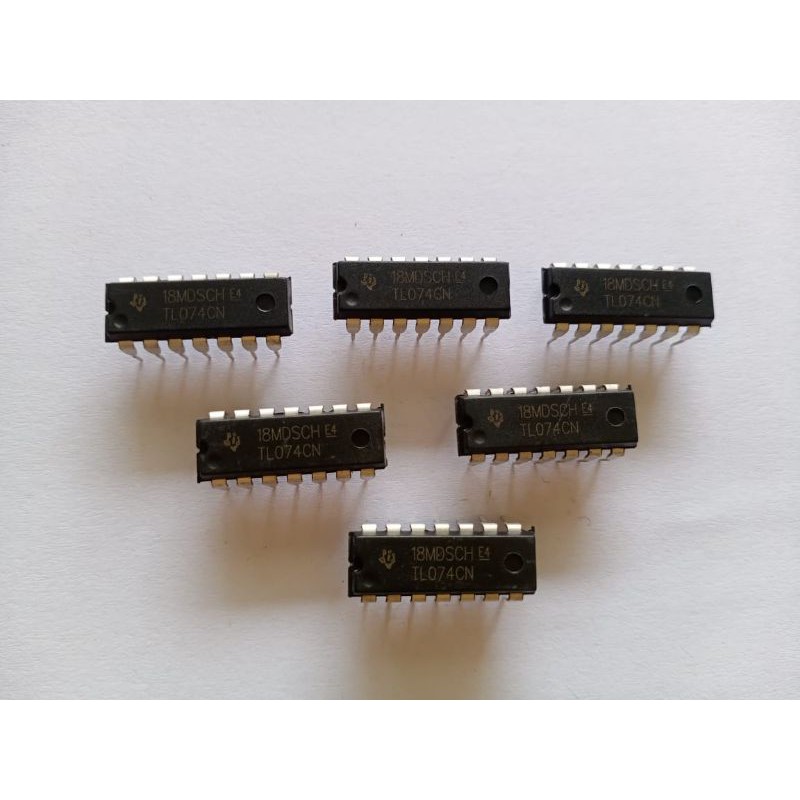 Jual IC TL074CN Texas Instrument TL074 | Shopee Indonesia