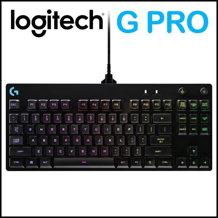 Jual Logitech G Pro Mechanical TKL Keyboard Romer G switch AG1047 ...