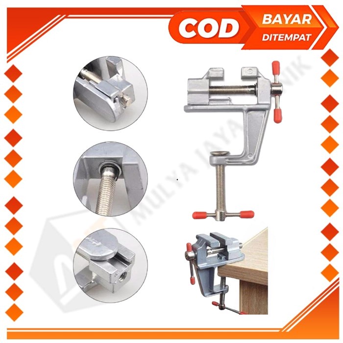 Jual Klem Catok Vise Table Ragum Penjepit Mini Kayu Catok Meja Mini ...