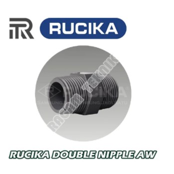 Jual Rucika Double Nipple 1" satu inch AW dobel nepel nipel nappel PVC ...
