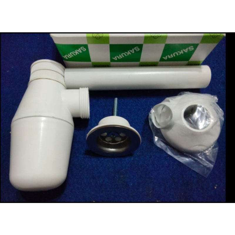 Jual SIFON BOTOL WASTAFEL PVC TEBAL | Shopee Indonesia