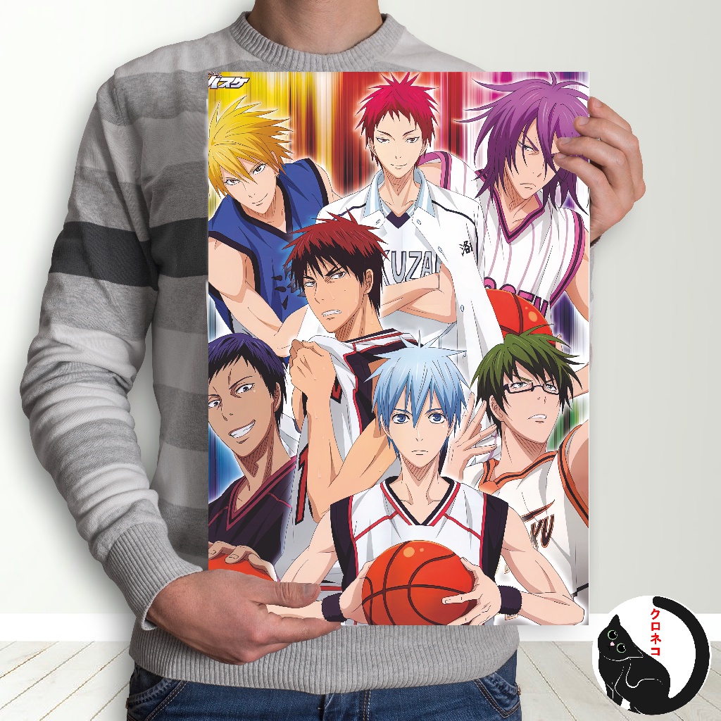 Jual Poster Kuroko no Basket Anime Ukuran A3+ - Kuroko Kagami Akasi ...