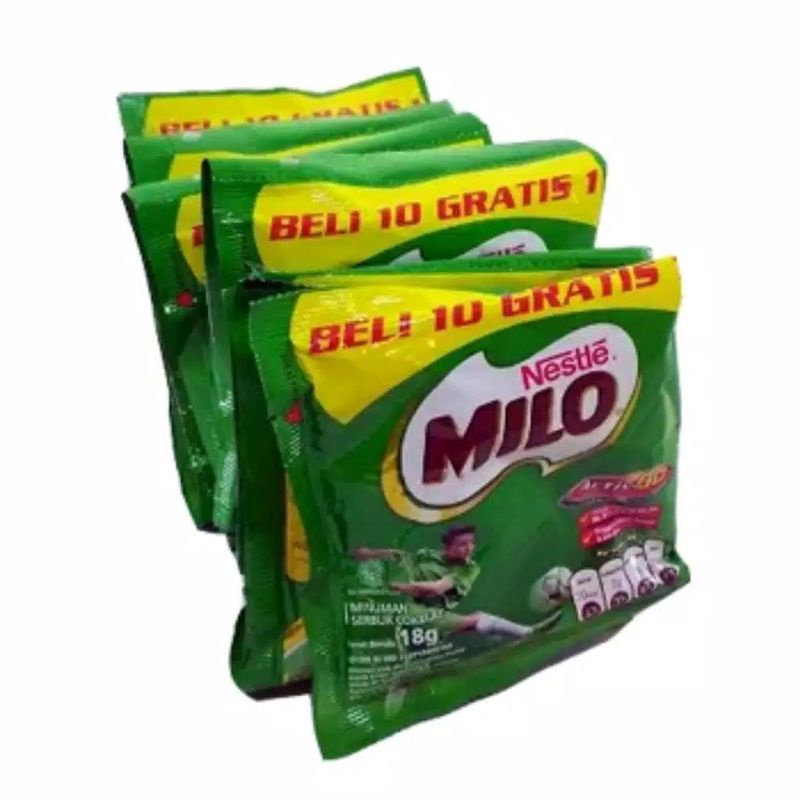 Jual MILO SACHET 22 GRAM (ISI 10 + 1 SACHET) | Shopee Indonesia