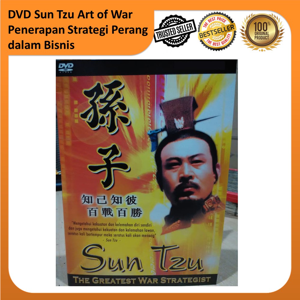 Jual DVD Sun Tzu Art of War Penerapan Strategi Perang dalam Bisnis ...
