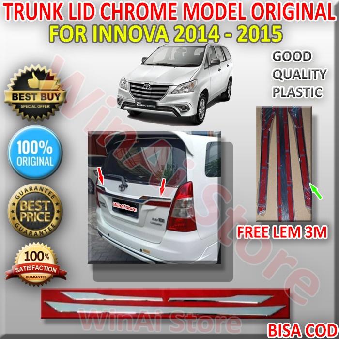 Jual TRUNK LID TRUNKLID-LIS PINTU BELAKANG TOYOTA INNOVA 2014-2015 ...