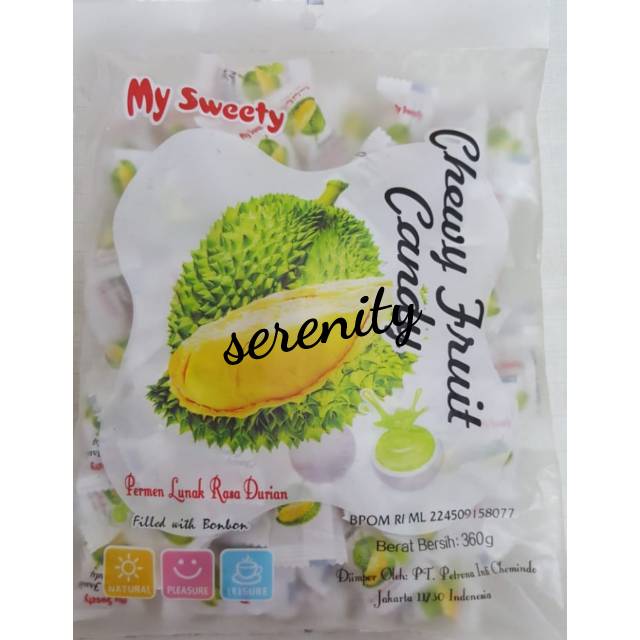 Jual PERMEN LUNAK RASA DURIAN|MY SWEETY CHEWY FRUIT CANDY | Shopee ...
