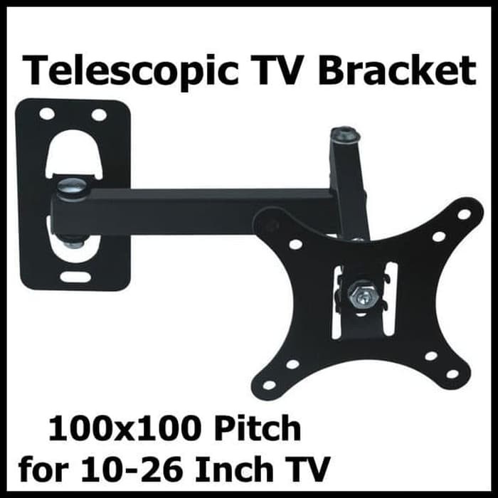 Jual Telescopic TV Bracket 1.8m Thick 100x100 Pitch for 10-26 Inch A2 ...