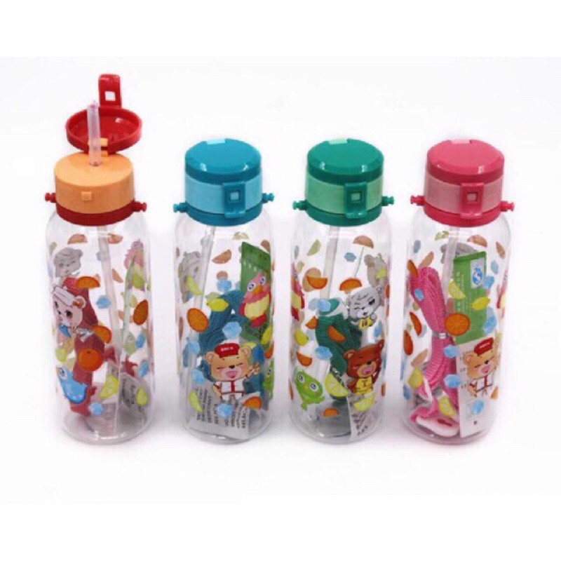Jual Botol Minum Anak Lucu Water Bottle 480 ml - Botol Minum Anak 2175 ...