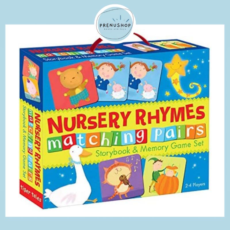 Jual Nursery Rhymes Matching Pairs (Story Book and Memory Game Set ...
