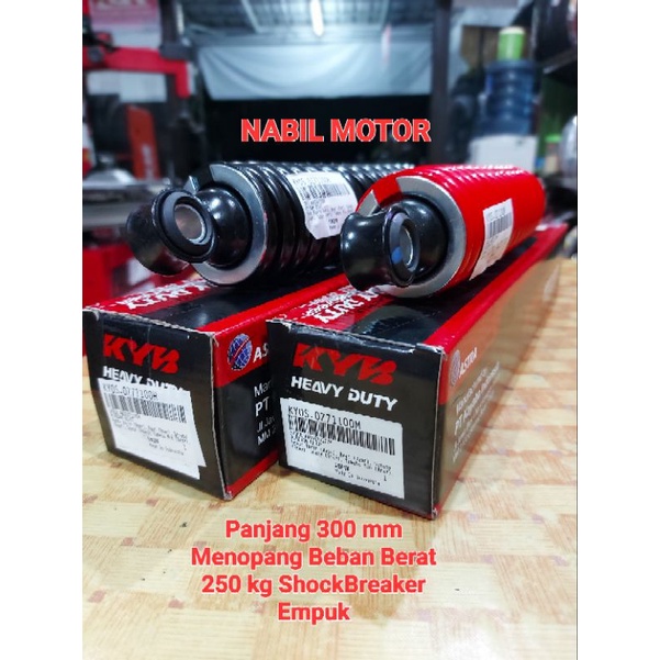 Jual Shock breaker KYB KYOS 0Z71100 Heavy Duty 300mm Vario Beat Mio Suspensi Ban Motor Matic ...