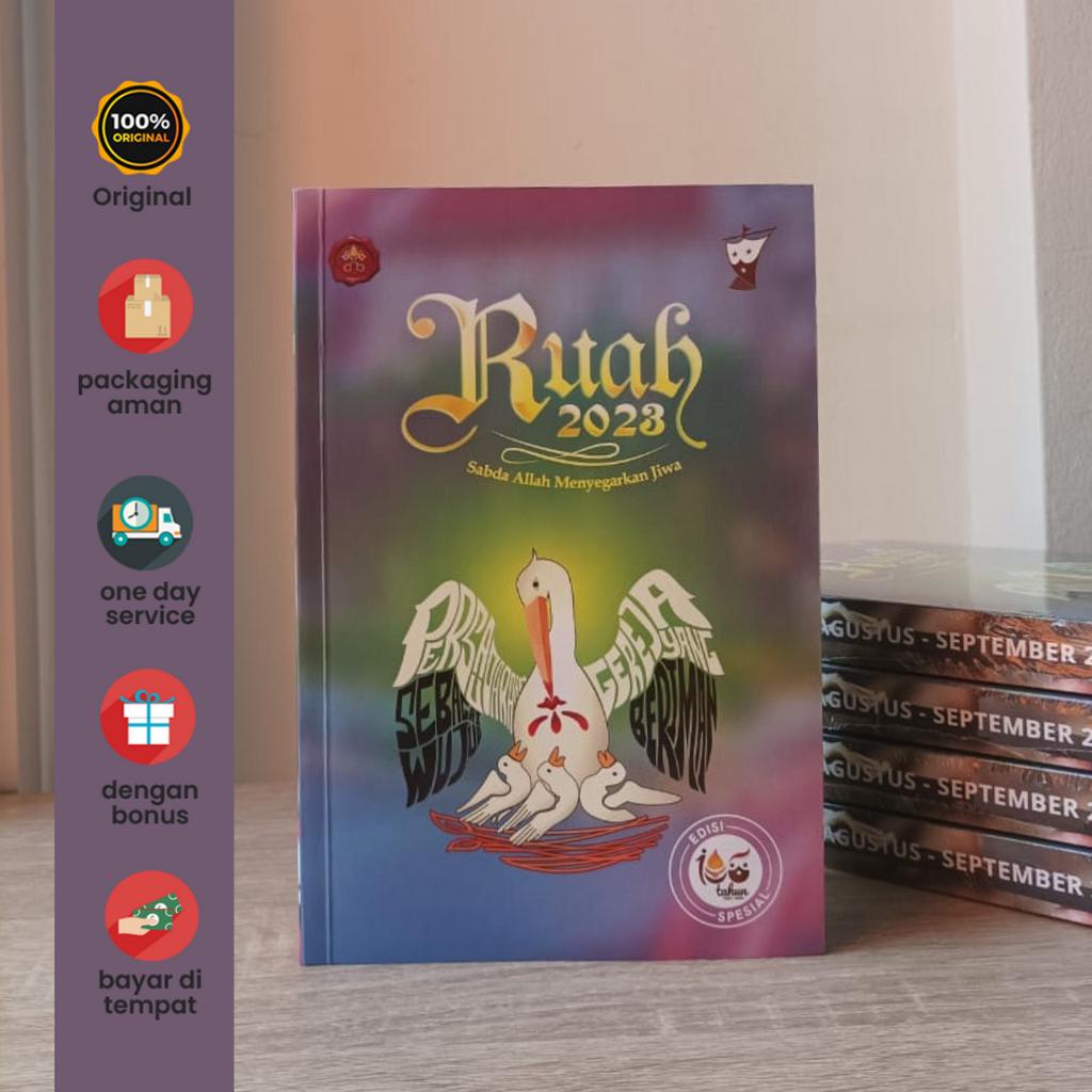 Jual RUAH - EDISI JULI-AGUSTUS-SEPTEMBER 2023 - KARMELINDO -RENUNGAN ...