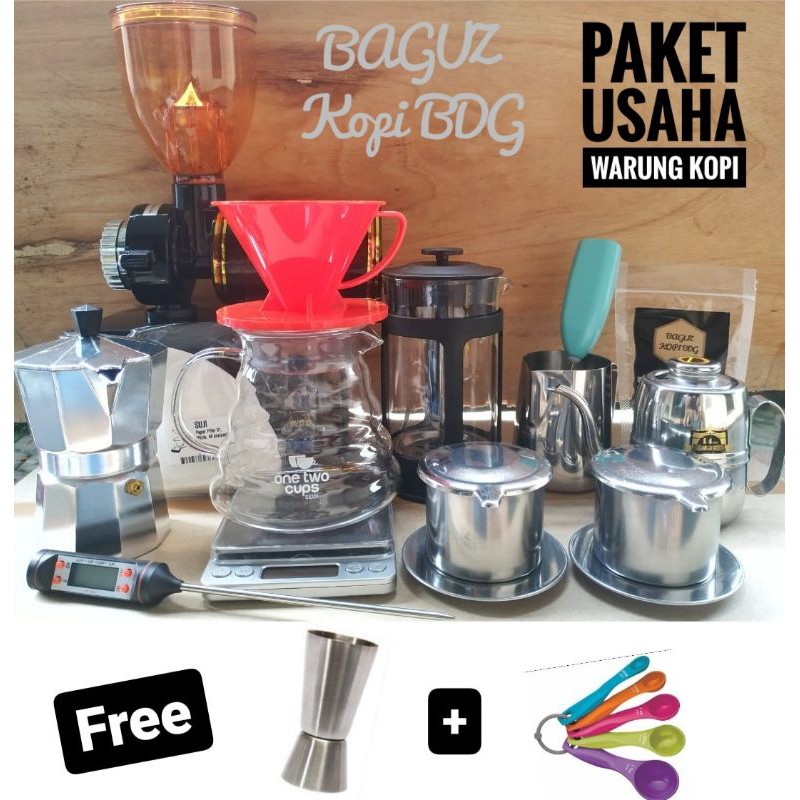 Jual Paket Usaha Warung Kopi , Alat Kopi Manual Brew Komplit MURAH ... Jual Paket Usaha Warung Kopi , Alat Kopi Manual Brew Komplit MURAH ...