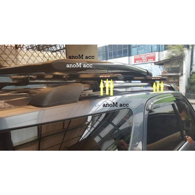 Jual Roof Rack Rush 2018 (Paket Rak + Kaki Platinum Rush 2018) | Shopee ...