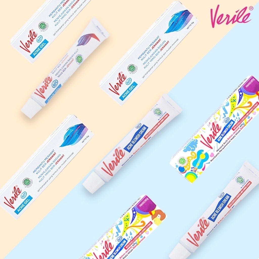 Jual *SINAR* Verile Acne Gel | Blemish Cream | Obat Jerawat - Bekas ...
