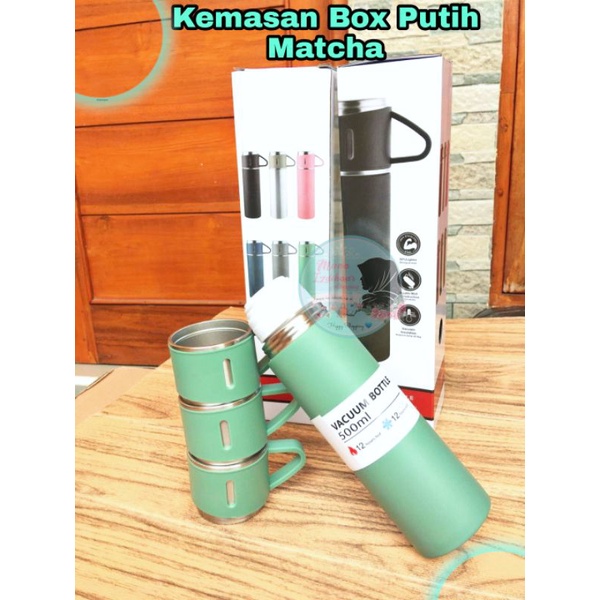 Jual Termos Sultan / Termos Vacuum Flask Set Sultan Botol Minum Cangkir ...