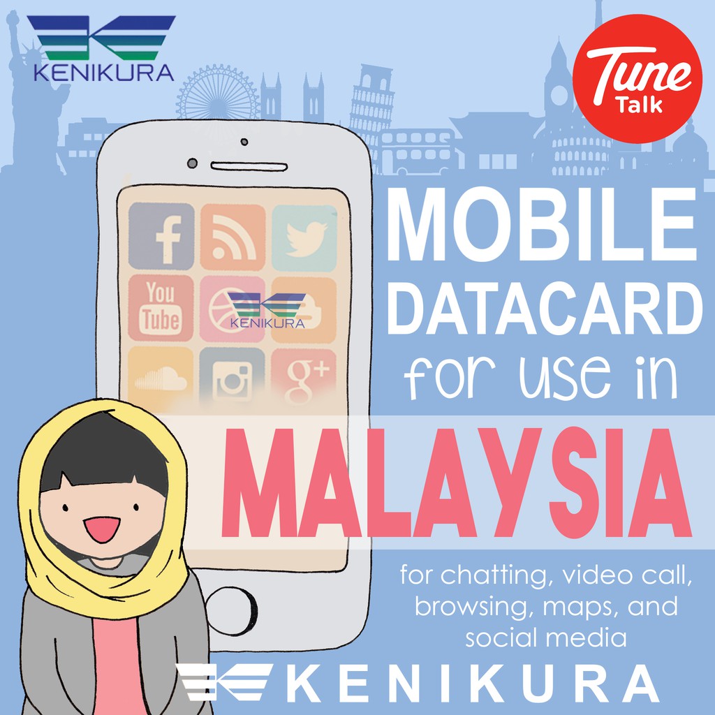 Jual Malaysia Sim Card Tune Talk tourist simcard data call tunetalk ...