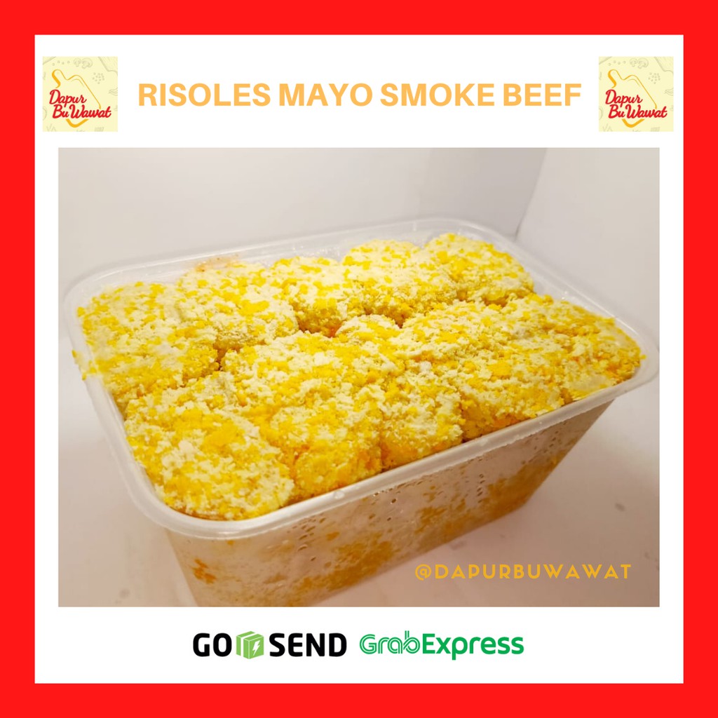Jual RISOLES MAYO SMOKE BEEF ISI 10 PCS | Shopee Indonesia