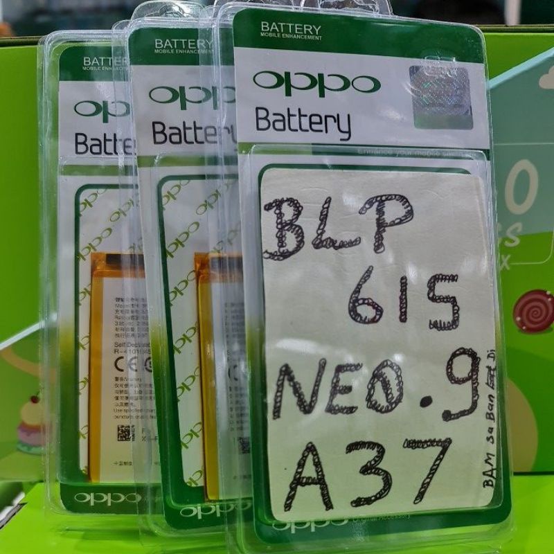 Jual batterai battery batrai tanam Oppo BLP 615 NEO 9 A37 | Shopee ...