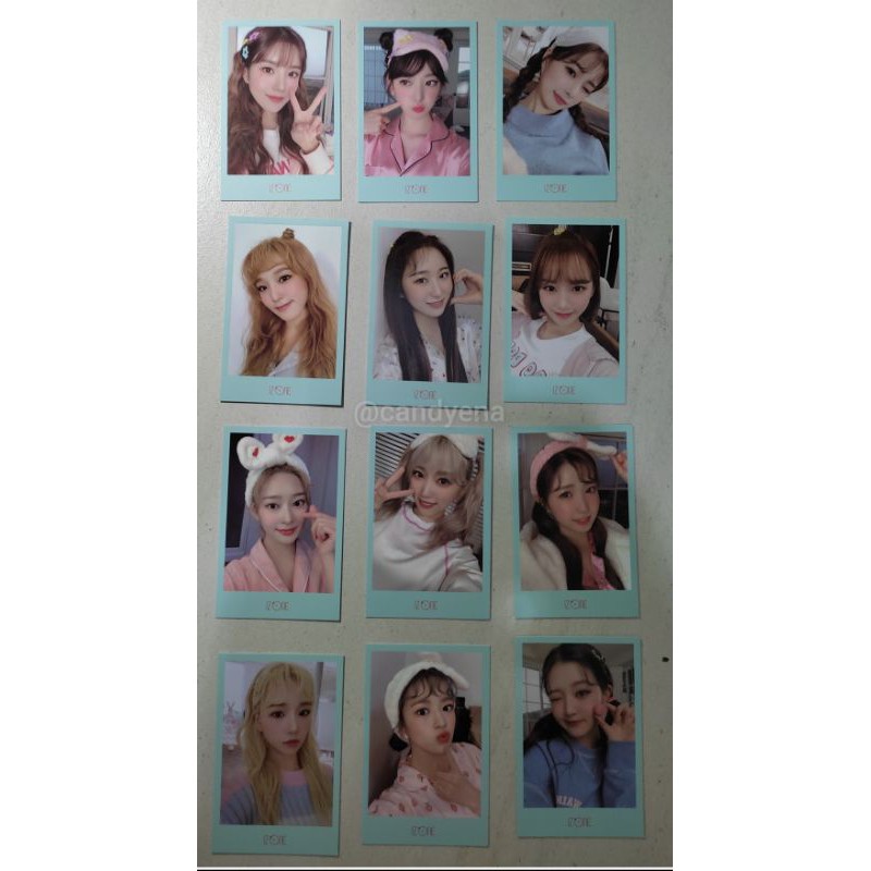 Jual IZONE SECRET DIARY PHOTOCARD EUNBI SAKURA HYEWON YENA CHAEYEON MINJU NAKO HITOMI YURI YUJIN ...