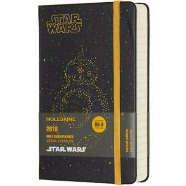 Jual Moleskine Star Wars Planner (2018) Extended Limited Edition ...