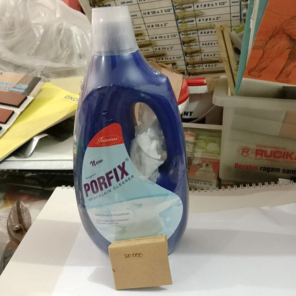 Jual porfix pembersih lantai 1 liter | Shopee Indonesia