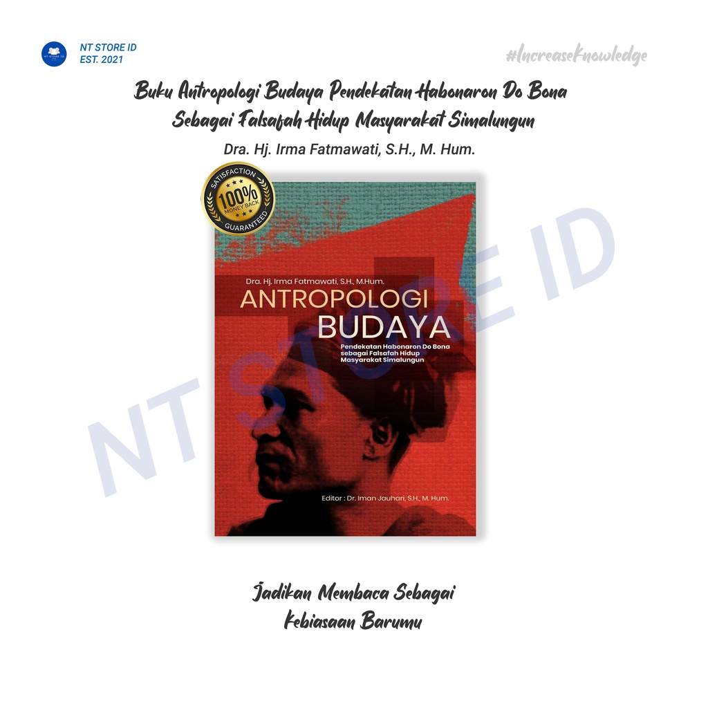 Jual Buku Antropologi Budaya Pendekatan Habonaron Do Bona Sebagai Falsafah Hidup Masyarakat ...